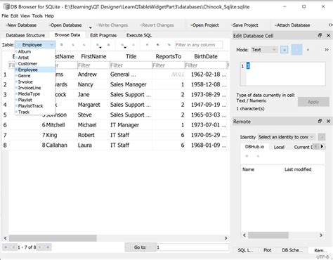 Bài 24 Xử Lý Dữ Liệu Dạng Bảng Qtablewidget Và Sqlite Databasepart 3