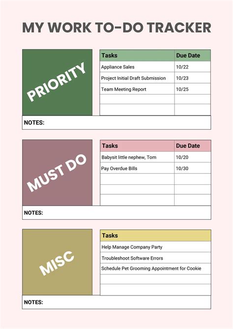 Work To Do Chart In Illustrator Pdf Download