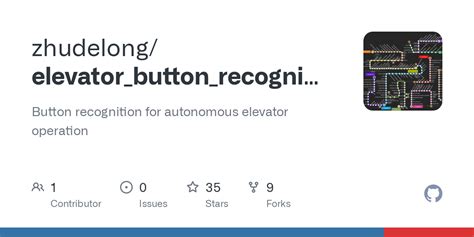 Github Zhudelongelevatorbuttonrecognition Button Recognition For Autonomous Elevator Operation