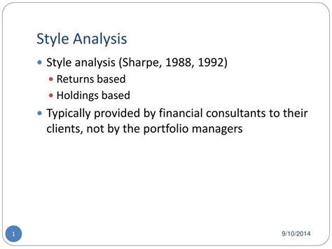 Ppt Style Analysis Powerpoint Presentation Free Download Id4212887