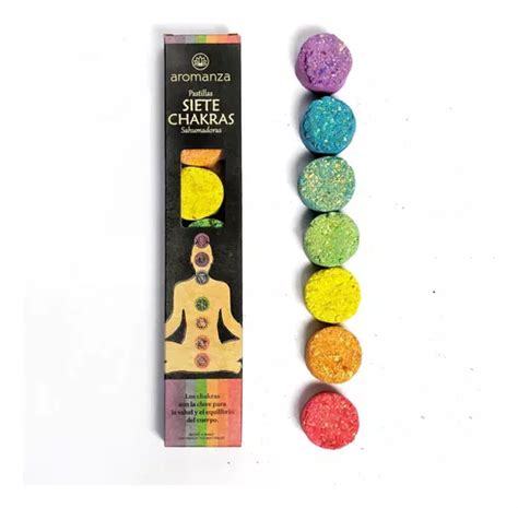 Sahumerio Siete Chakras Pastillas 7 Chakras Aromanza Pack X7 Mercadolibre