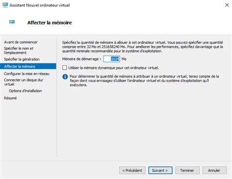 Hyper V comment créer une VM Debian Linux