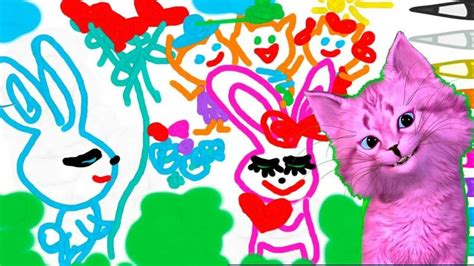 ТРИ КОТА Весело Смотрят Мультфильмы С Говорящим Котенком АБИ развивающая игра Смотреть онлайн