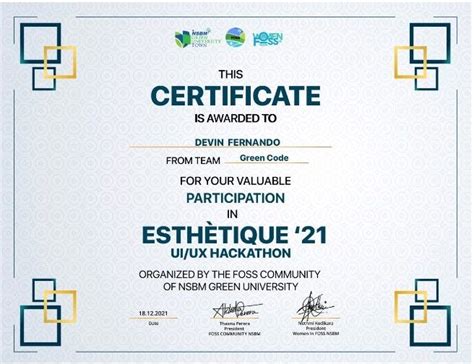 Devin Fernando On Linkedin Nsbm Foss Ui Ux