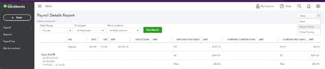 How To Run QuickBooks Payroll Reports