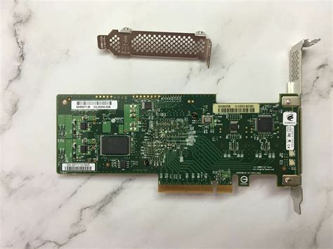 LSI SAS I Port Gb S PCI E Internal HBA Both Brackets IT MODE P EBay