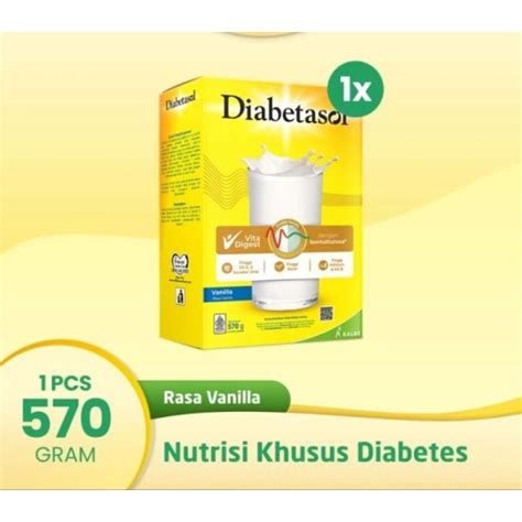 Jual Susu Diabetasol Vanila 570g Shopee Indonesia