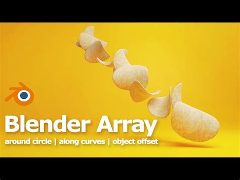 Blender Array Modifier Circle Along Curve And Object Offset