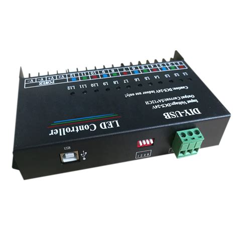 DIY USB Computer Programmable Single Color Or RGB PWM LED Controller