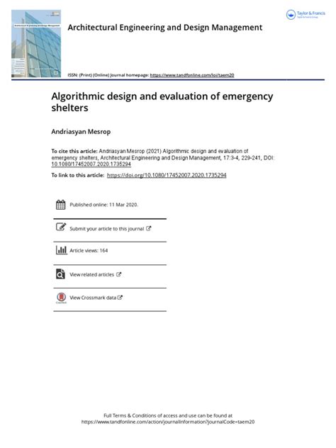 Shelter Algorithmic Design And Evaluation Of Emergency Shelters Pdf Curvature Simulation