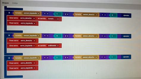 Sigue Lineas Servos En Bitbloq Youtube