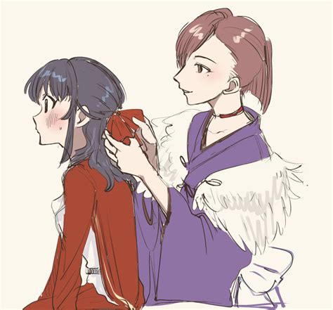 Shinguuji Sakura And Kanzaki Sumire Sakura Taisen And More Drawn By Kamele Danbooru