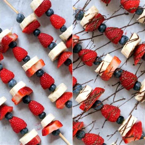 Fruit Kabobs With Chocolate At Craig Alston Blog