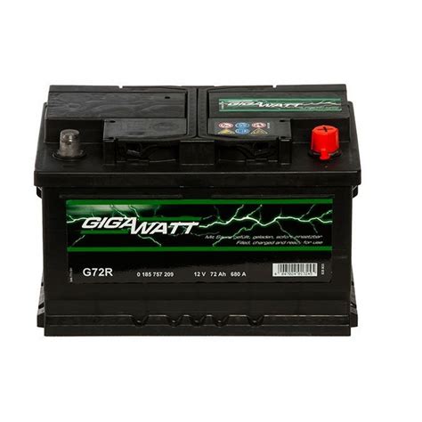 Акумулатор Gigawatt 72 Ah680А R