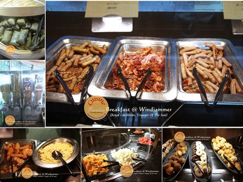 Royal Caribbean Buffet Menu