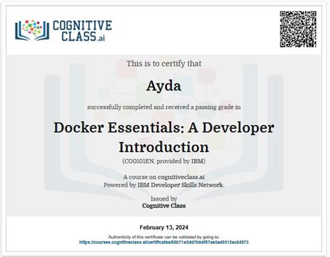 Docker Certification Mentorship Ayda Shafi