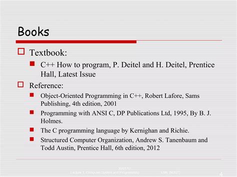 Fundamentals Of Computer System And Programming Ec 105 Ppt