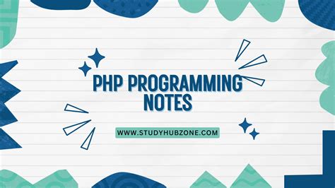 Php Programming Notes Download Pdf Now