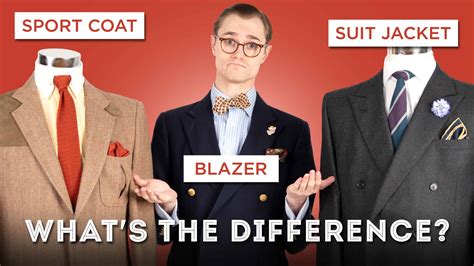 Suit Jackets Sport Coats And Blazers Whats The Difference