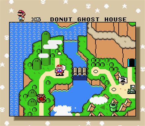In Super Mario World Whenever Mario Passes Over The Bridge In The