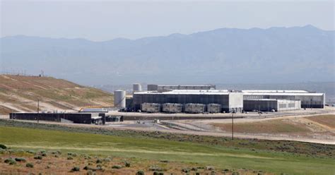 Utah Lawmaker Considers Shutting Off Water Service To Massive Nsa Data