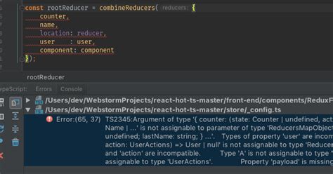 Class Programmer Implements Anicehumble Person Redux Combinereducers Compiler Error
