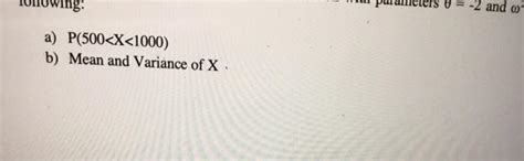 Solved 0 8 Suppose That X Has A Lognormal Distribution
