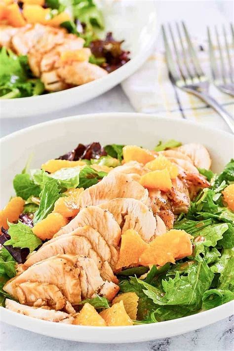 Tgi Fridays Mandarin Orange Salad With Chicken Restaurant Chain