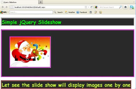 Image Slideshow Using Jquery