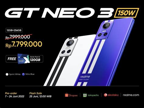 Resmi Rilis di Indonesia, Ini Spesifikasi dan Harga Realme GT Neo 3 | SPIN