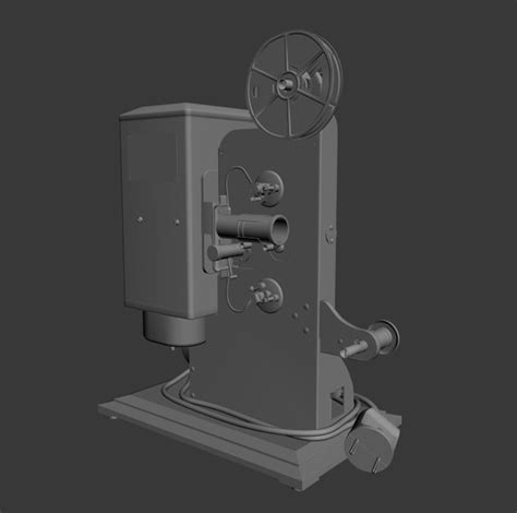 Kodak Film Projector 3d Model
