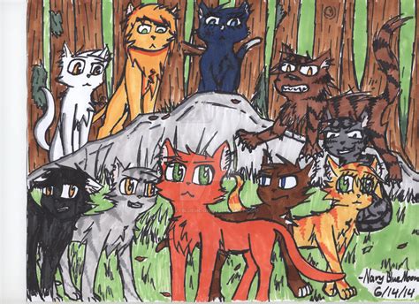 Warrior Cats Thunderclan By Navybluemoon On Deviantart