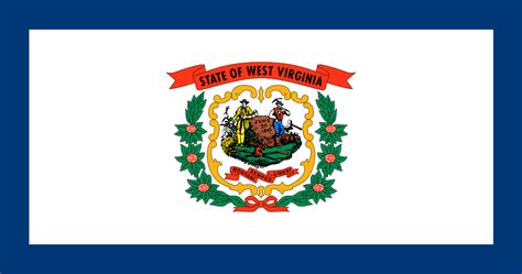 West Virginia Flag Color Codes