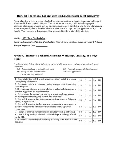 Fillable Online Ies Ed 9 Stakeholder Feedback Survey Templates In Pdfdoc9 Stakeholder Feedback