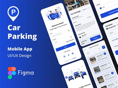 Car Parking App Design Behance