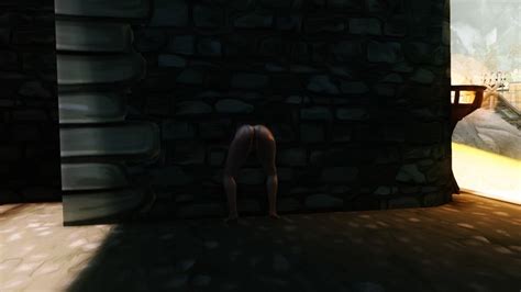 Requestidea Animationpose About The Theme Stuck In Wall Request And Find Skyrim Adult