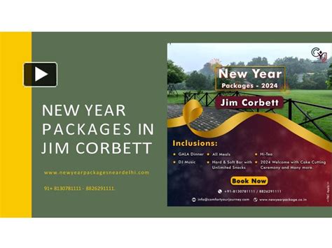 Ppt New Year Packages In Jim Corbett New Year Party In Jim Corbett