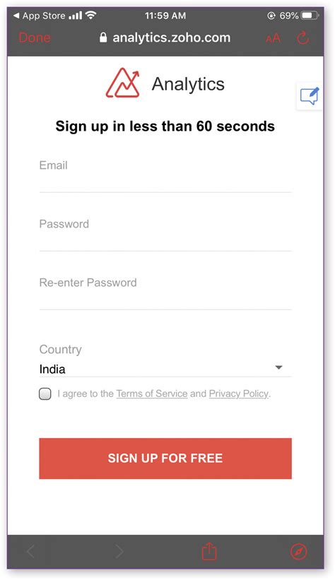 Zoho Analytics App For Iphone L Zoho Analytics Help