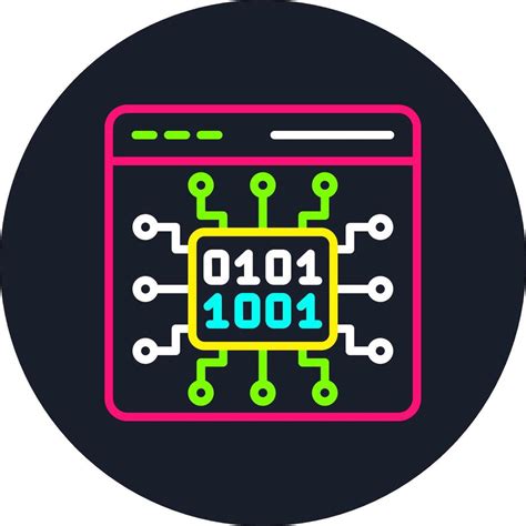 Binary Code Line Multi Color Design 54243575 Vector Art At Vecteezy