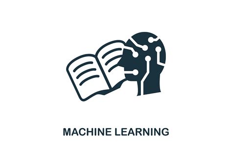 Machine Learning Icon Illustration Par Aimagenarium Creative Fabrica