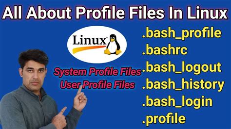 All About Profile Files In Linux Bashprofile Bashrc Bashlogout Bashhistory Bash