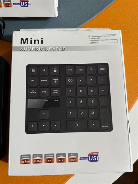 Wireless Mini Numeric Keypad Computers And Tech Office And Business