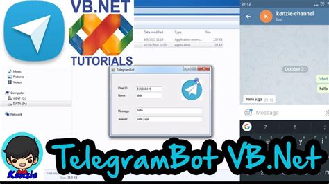 Telegram Bot Auto Answer Vbnet Youtube