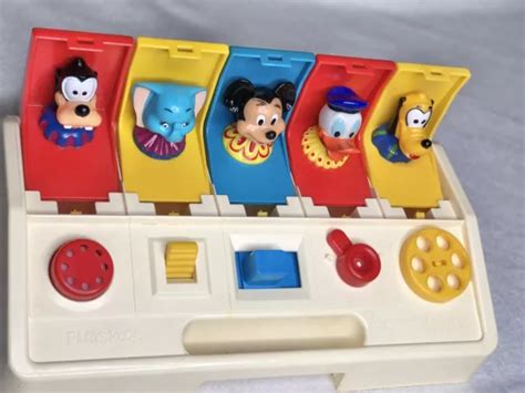 Vintage Disney Characters 1980s Playskool Inc Poppin Pals Walt Disney