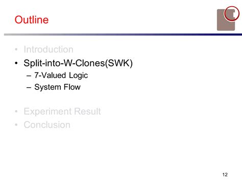 paper review a parallel test pattern generation algorithm to meet multiple quality objectives ppt