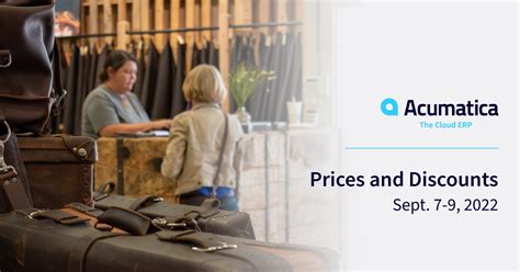 Acumatica On Twitter In Our Next User Training Youll Learn How To