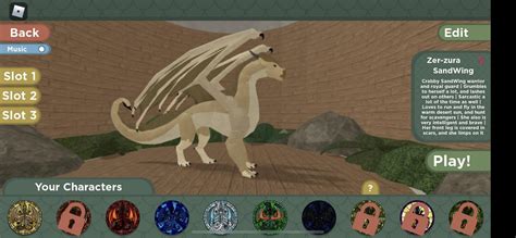 Updated My Favorite Wof Roblox Ocs I Used To Have A Great Mudwing But He Will Probably Be