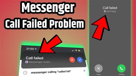 How To Fix Messenger Call Failed Call Failed In Messenger Youtube