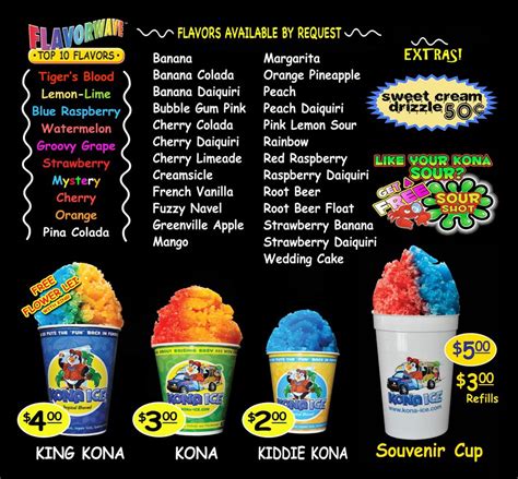 Hawaiian Shaved Ice With Homemade Fruit Flavored Syrup Artofit