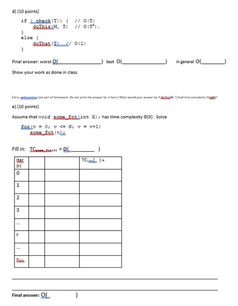 Solved D 10 ﻿points ﻿f 10 ﻿pointsassume That Void